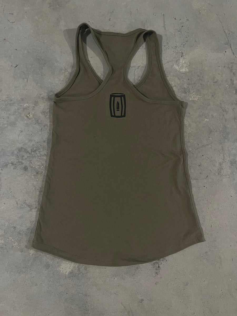 OD Green Raceback Tank – Bourbon Tactical