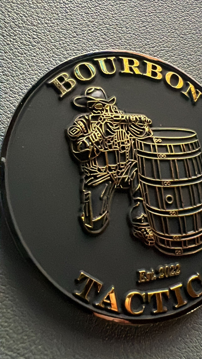 Challenge Coin – Bourbon Tactical